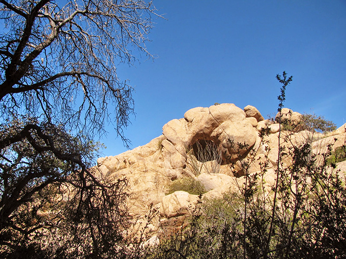 Who needs a spa day when you can admire these soothing onyx walls? It's like nature's own version of a lava lamp.