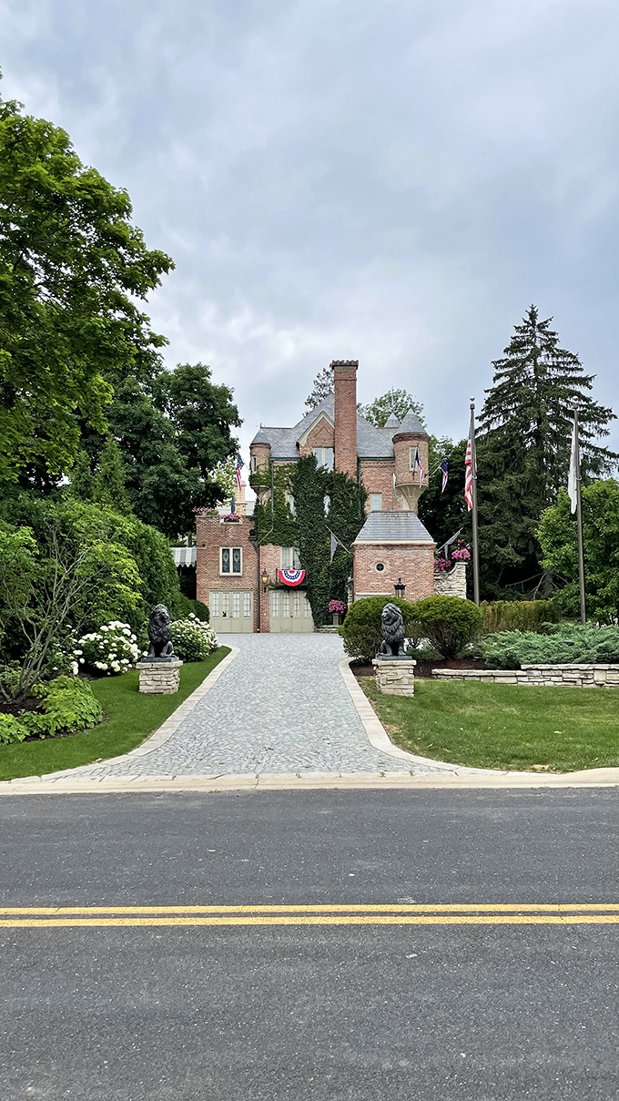 Part French chateau, part fairytale castle, Soderstrom Castle is the home improvement project that got delightfully out of hand.