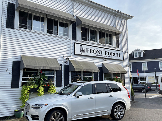Coastal cruise pit stop: The Front Porch offers a perfect blend of sea air and singalongs.