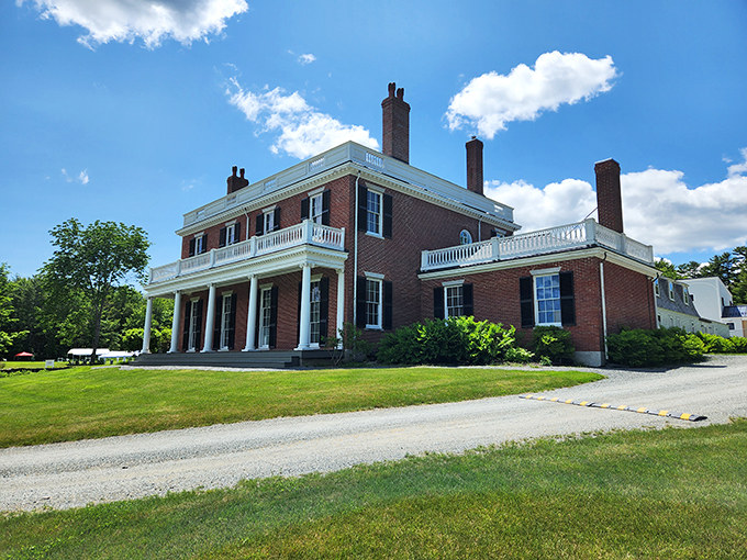 Forget roadside parks, this estate offers 180 acres of "are we there yet?" prevention.