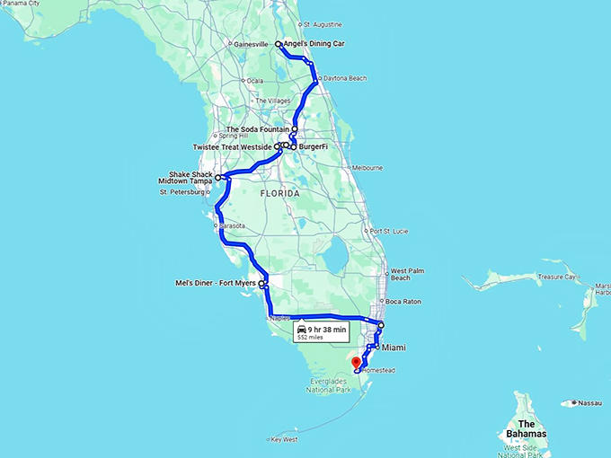 retro-milkshake-havens-florida map
