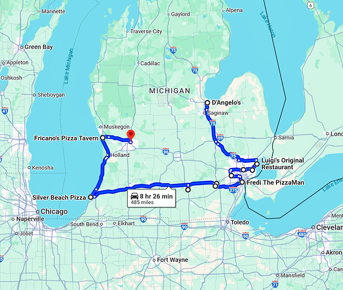 tasty-pizza-michigan-spots map