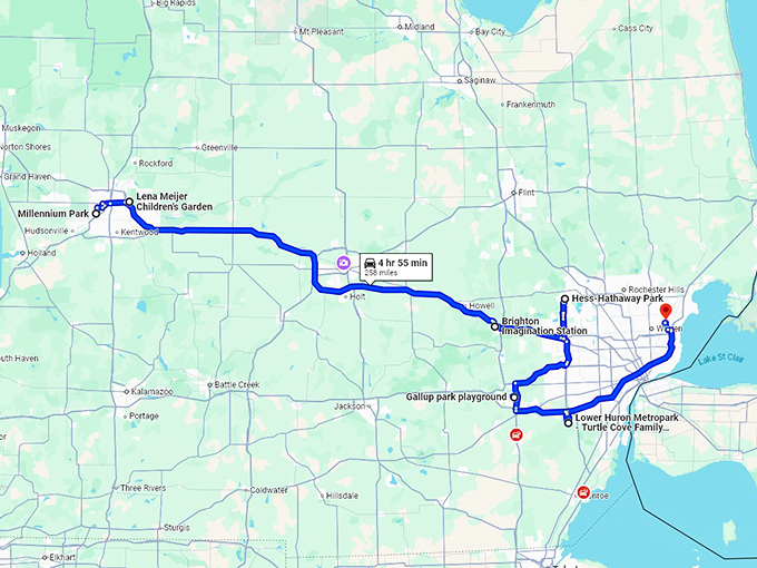 michigan-enchanting-playgrounds map