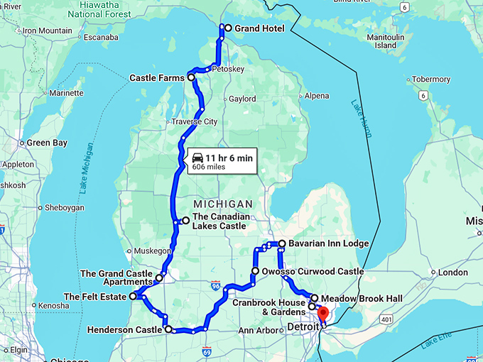fairytale-like-michigan-attractions map