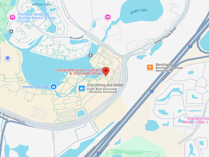 16. Ghirardelli Soda Fountain & Chocolate Shop map