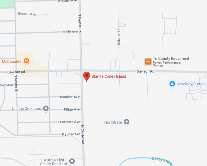 16. Starlite Coney Island map