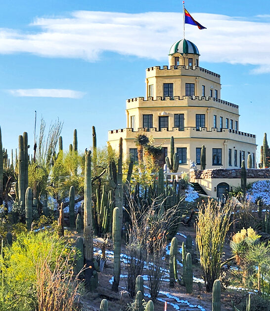 cake shaped building arizona ftr
