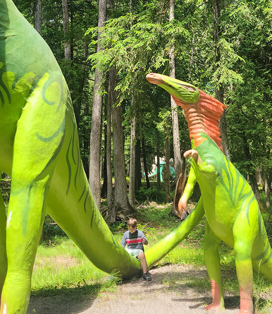 dinosaur themed park michigan ftr