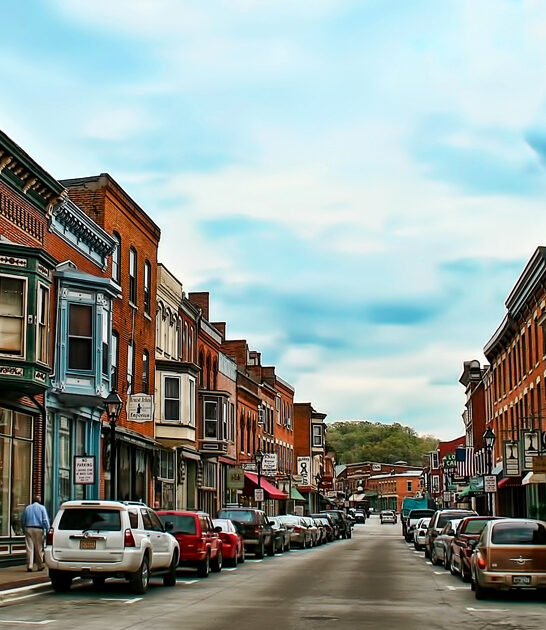 historic downtown galena, illinois