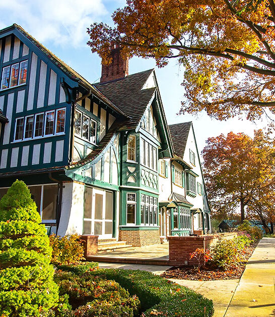 enchanting tudor mansion michigan ftr