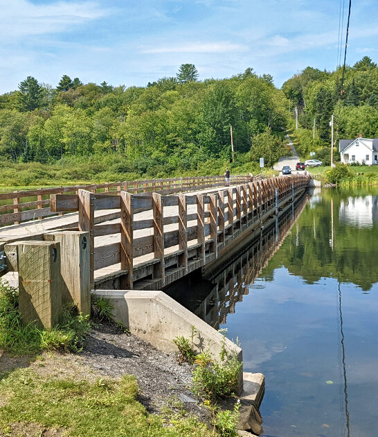 floating bridge vermont FTR