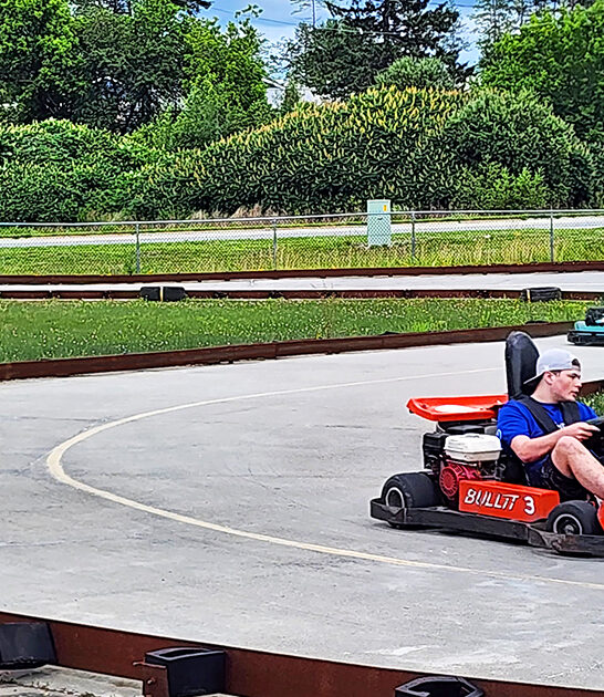 go kart track maine ftr