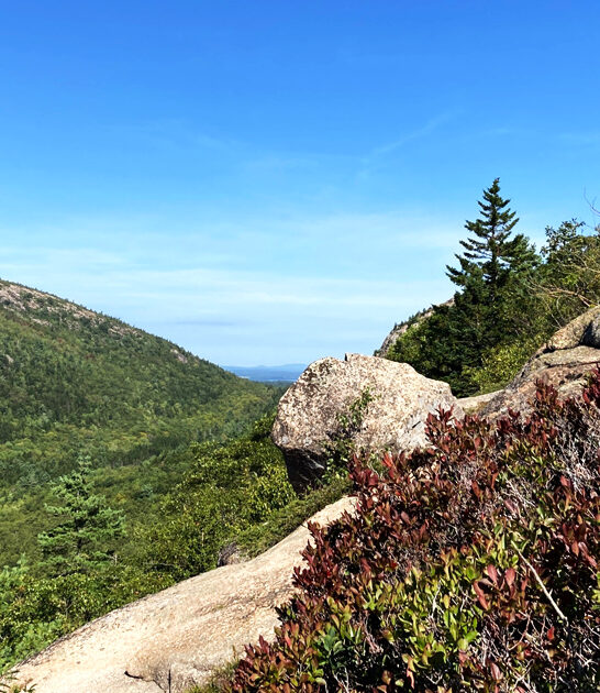 hiking trail boulder maine ftr