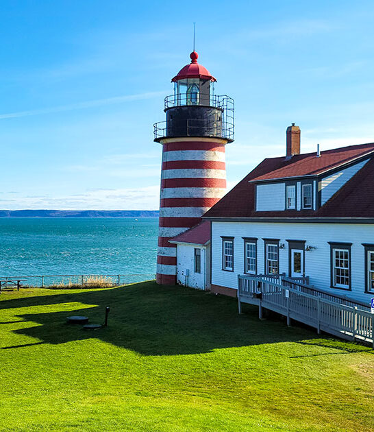 historic picturesque lighthouse maine ftr