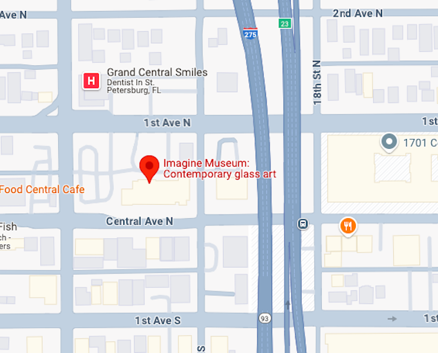 16. Imagine Museum: Contemporary glass art map