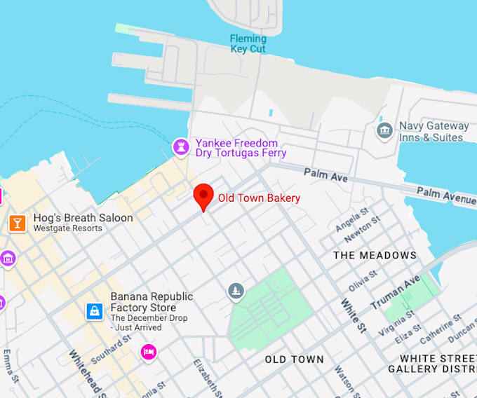 16. Old Town Bakery map