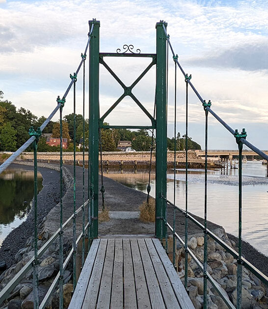 maine unique suspension bridges ftr
