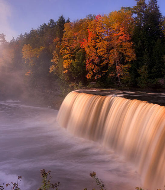 majestic waterfalls michigan ftr