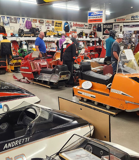 museum michigan vintage snowmobiles ftr