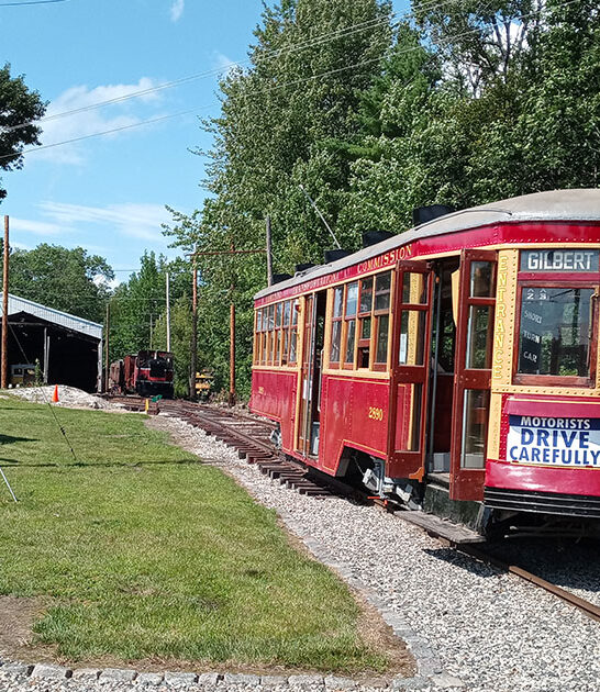 nostalgic train museum maine ftr