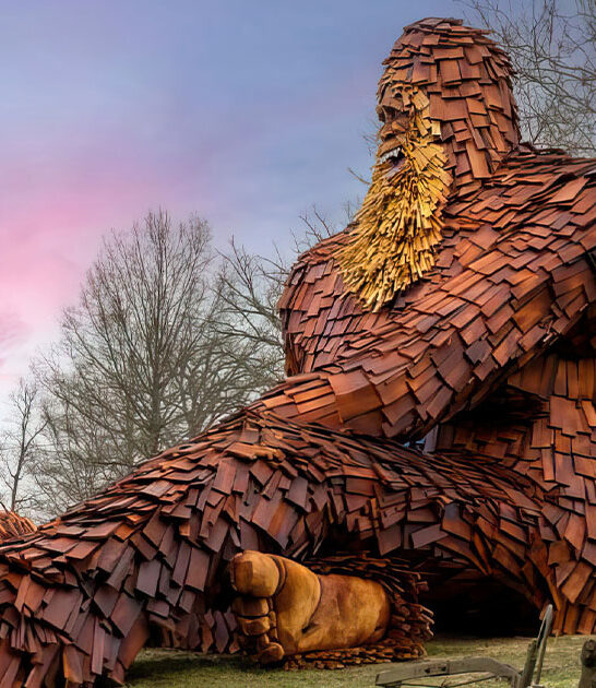 ohio sasquatch sculpture ftr