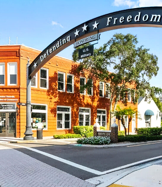 postcard small town florida ftr