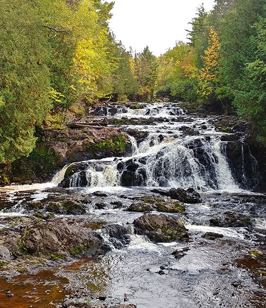 scenic waterfall trip wisconsin ftr