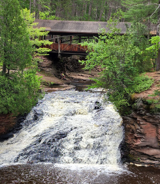 stunning hidden waterfalls wisconsin ftr