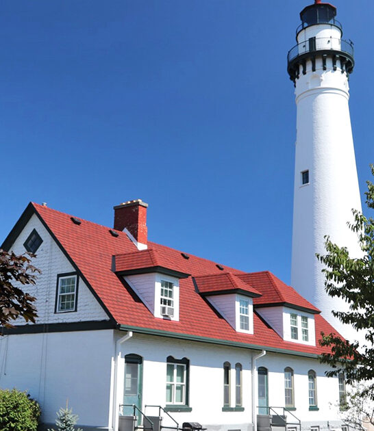 stunning wisconsin lighthouse ftr
