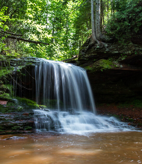 stunning wisconsin waterfall ftr