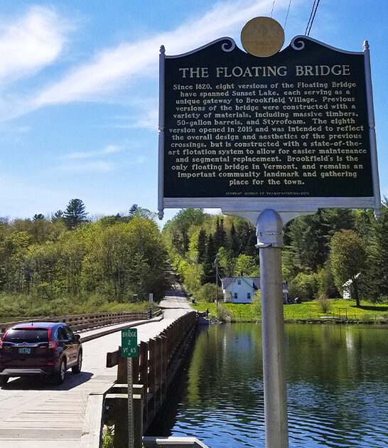 unforgettable bridges vermont FTR