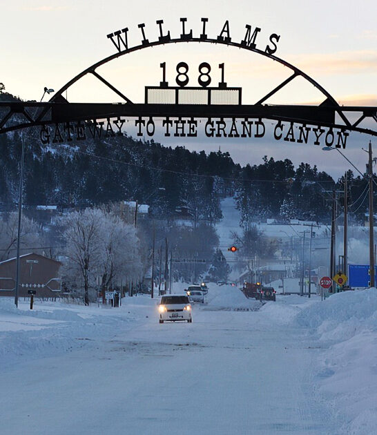 winter wonderland arizona town ftr