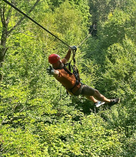 zipline adventure vermont FTR