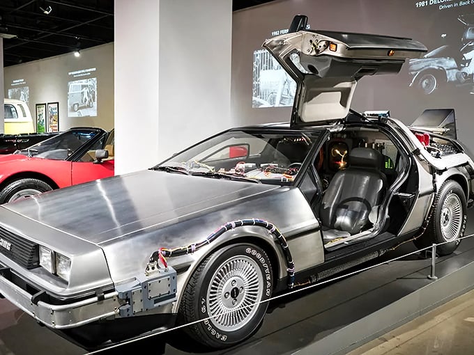 Buckle up, car enthusiasts! This marvel looks like a giant decided to gift-wrap the Petersen Automotive Museum with ribbons of stainless steel.