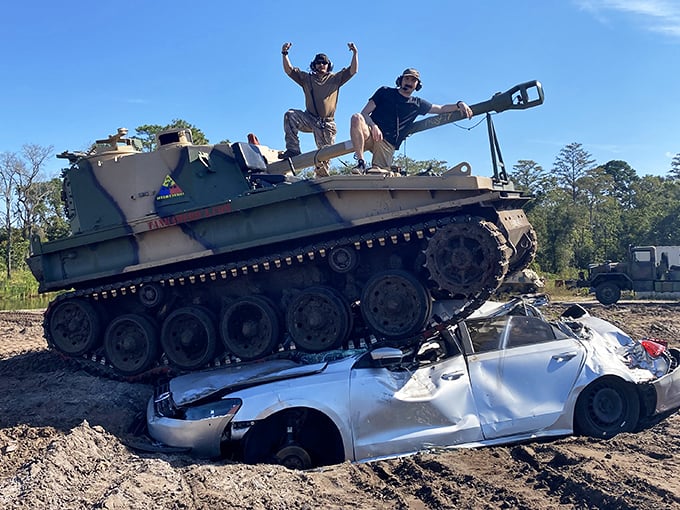"Welcome to Tank America!" Who knew Florida was hiding a slice of military might between the palm trees and gator-filled swamps?