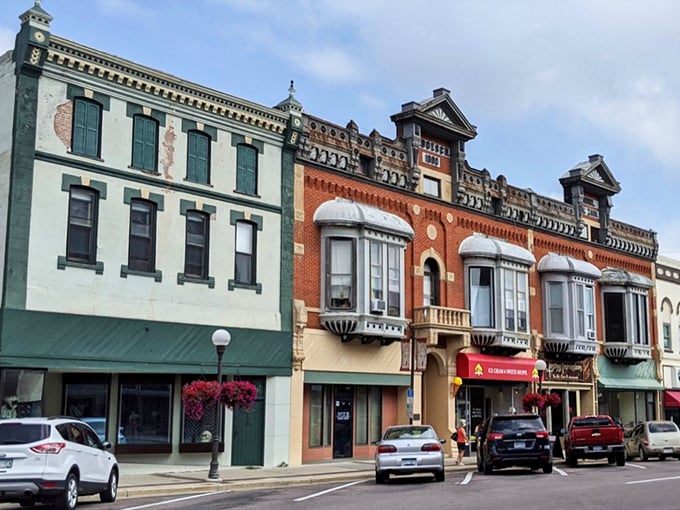 Step into a time warp! New Ulm's main street is like a German fairytale come to life, with a dash of Midwest charm. Lederhosen optional, but encouraged.