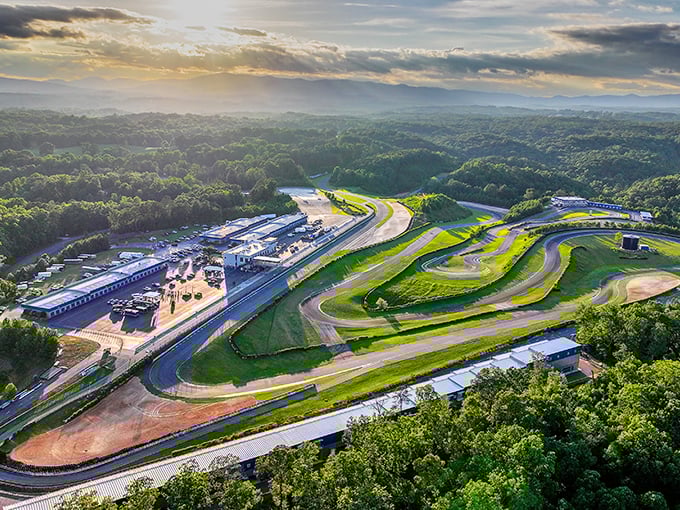 "Welcome to speed paradise! Atlanta Motorsports Park unfurls before you like a ribbon of asphalt dreams, promising more twists than a telenovela."