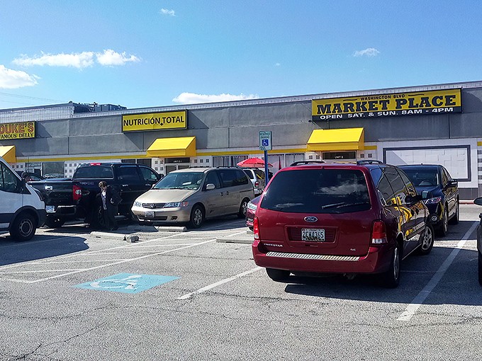 Welcome to bargain hunter's paradise! This unassuming exterior hides a treasure trove of deals that would make even Indiana Jones jealous.