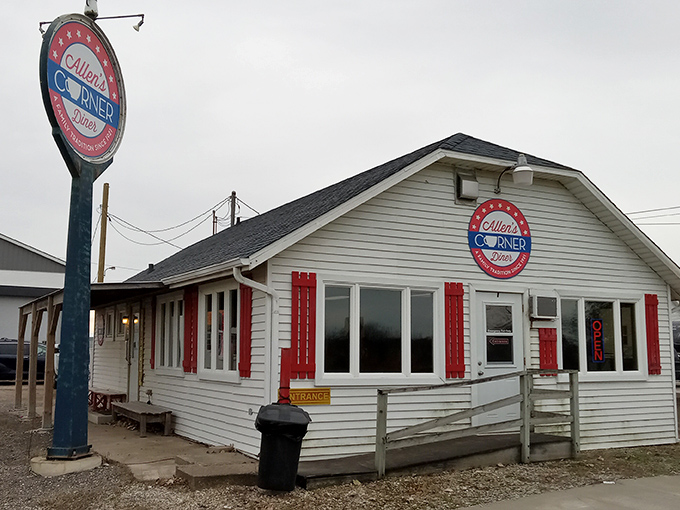 Welcome to breakfast paradise! Allen's Corner Diner may look unassuming, but it's hiding a world of flavor behind that humble facade.