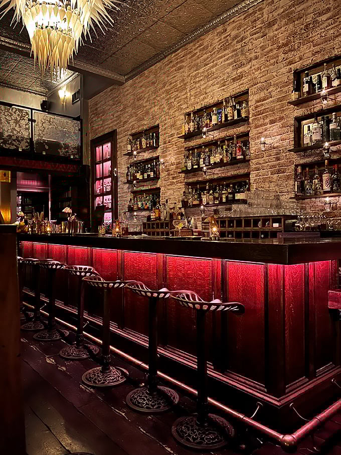 Step into a time warp! Bourbon & Branch's bar is where the Roaring Twenties meet modern mixology, with a dash of speakeasy secrecy.