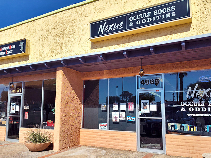 Tucson's literary Narnia awaits! Nexus Occult Books & Oddities beckons with a promise of mystical adventures behind its unassuming storefront.