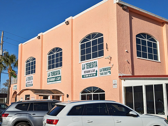 La Teresita: Where Cuban flavors meet Florida sunshine! This unassuming pink palace is like a time machine to Havana, minus the passport drama.