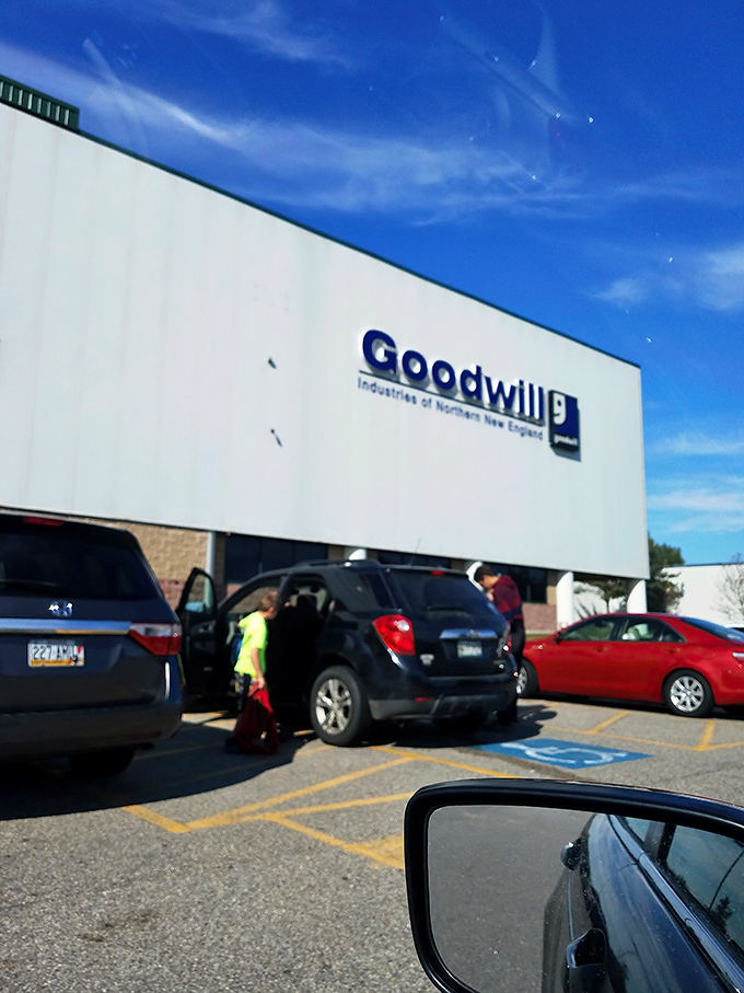 Welcome to bargain paradise! This unassuming exterior hides a treasure trove that would make Indiana Jones trade his whip for a shopping cart.