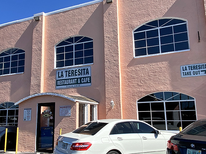 La Teresita: Where Cuban flavors meet Florida sunshine! This unassuming pink palace is like a time machine to Havana, minus the passport drama.