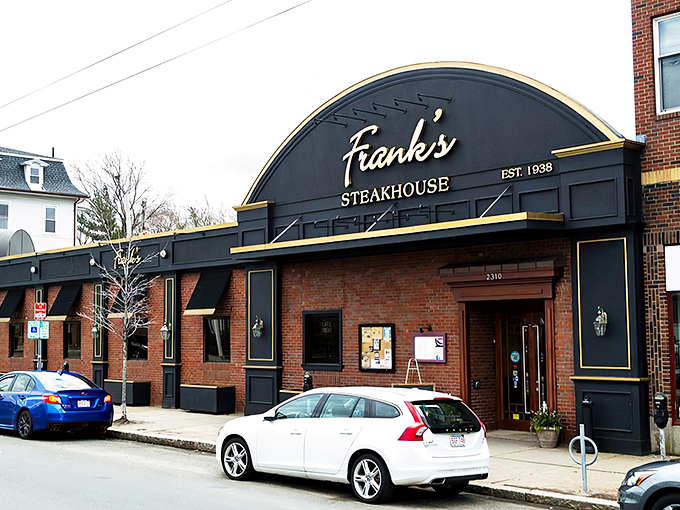 A beacon of beefy bliss! Frank's Steakhouse has been tempting taste buds since 1938, proving that some things really do get better with age