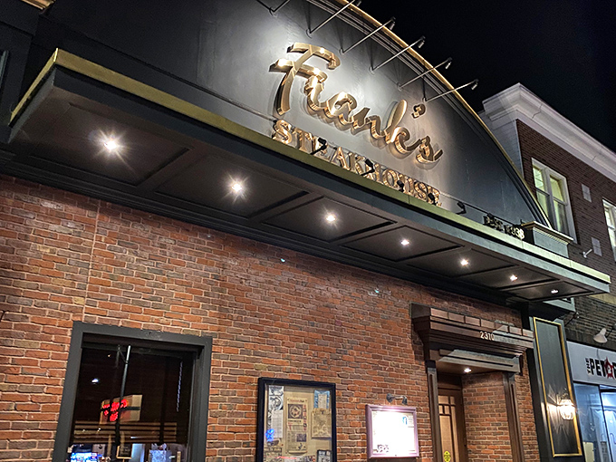 A beacon of beefy bliss! Frank's Steakhouse has been tempting taste buds since 1938, proving that some things really do get better with age.