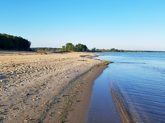 Welcome to paradise, Michigan-style! Port Crescent's golden sands and crystal-clear waters might just make you forget you're not in the tropics.