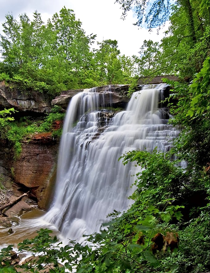 Nature's own waterpark! Brandywine Falls cascades down 65 feet of rock, creating a spectacle that'll make your Instagram followers green with envy.