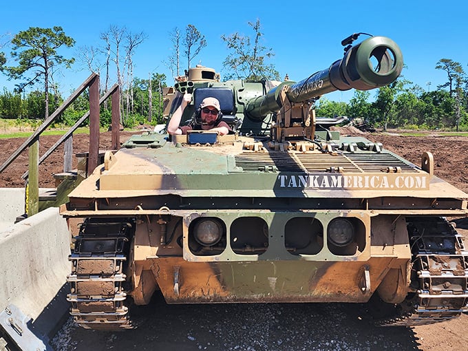 "Welcome to Tank America!" Who knew Florida was hiding a slice of military might between the palm trees and gator-filled swamps?