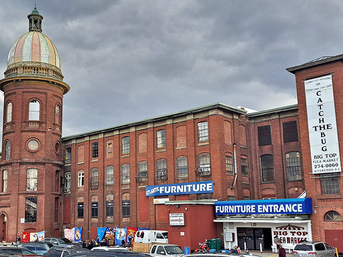 Welcome to the Big Top Flea Market, where history meets haggling in a brick-and-mortar wonderland. This architectural gem houses treasures waiting to be discovered by savvy shoppers and curious explorers alike.